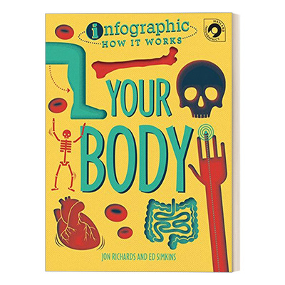 Infographic: How It Works: Your Body 信息图系列 身体是如何工作的进口原版英文书籍