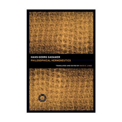 英文原版 Philosophical Hermeneutics 哲学解释学 30周年纪念版 加达默尔 英文版 进口英语原版书籍
