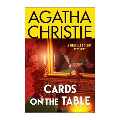 英文原版 Cards on the Table 底牌 阿加莎 大侦探波洛系列小说 英文版 进口英语原版书籍