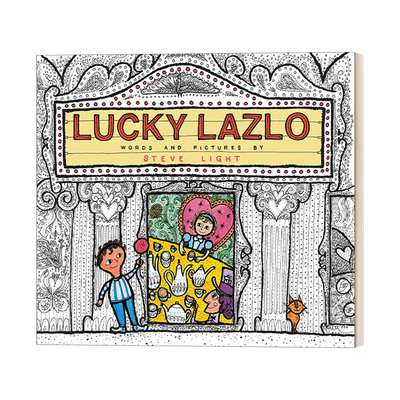 英文原版 Lucky Lazlo 幸运的拉奥 英文版 进口英语原版书籍