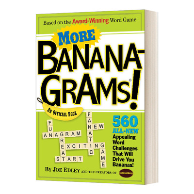 More Bananagrams! 更多的香蕉拼字游戏进口原版英文书籍