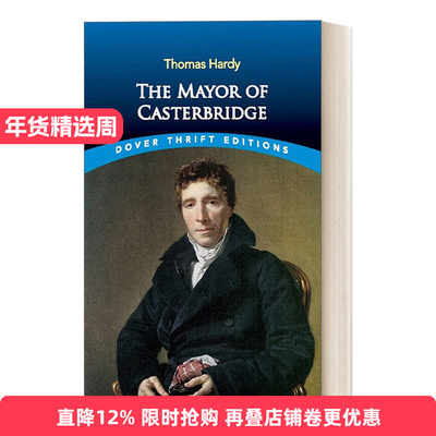 英文原版小说 The Mayor of Casterbridge 卡斯特桥市长 托马斯哈代小说 Dover Thrift Editions 英文版 进口英语原版书籍