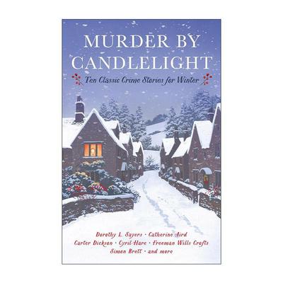 英文原版 Murder by Candlelight 烛光下的谋杀 适合冬季阅读的十大经典犯罪故事 英文版 进口英语原版书籍