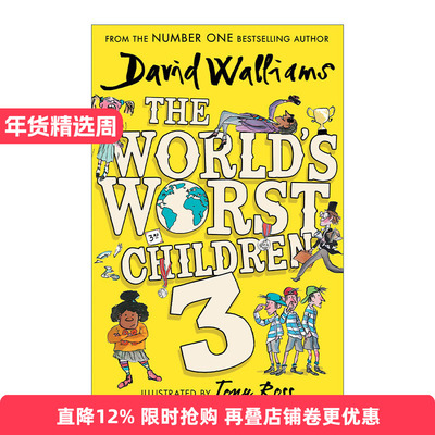 英文原版 The World’S Worst Children 3 世界上糟糕的孩子3 大卫威廉姆斯少年幽默小说 David Walliams 英文版 进口英语书籍