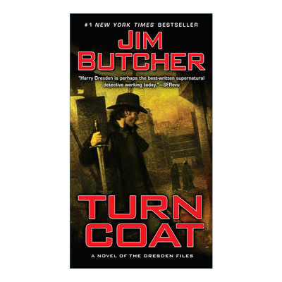 英文原版 The Dresden Files 11 Turn Coat 巫师神探系列11 叛徒 灵异档案 奇幻推理小说 Jim Butcher 英文版 进口英语原版书籍