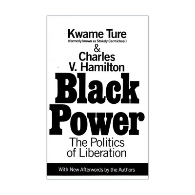 英文原版 Black Power 黑人权力 美国的政治解放 Kwame Ture 英文版 进口英语原版书籍