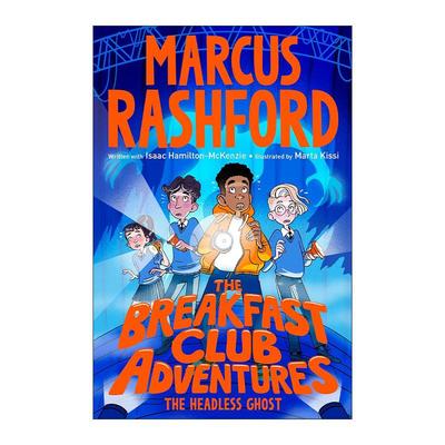 英文原版 The Breakfast Club Adventures The Headless Ghost 早餐俱乐部 无头幽灵 儿童友谊冒险章节桥梁书 进口英语原版书籍