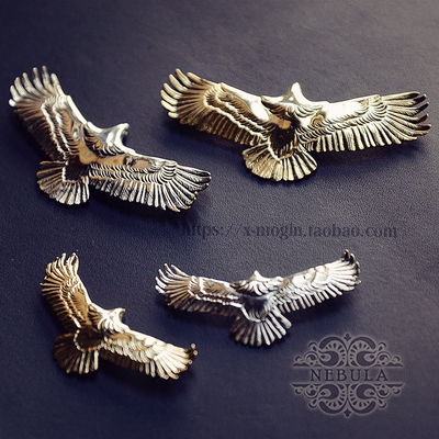 挂坠黄铜老鹰雄鹰吊坠配件手工