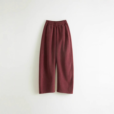 炒色镰刀裤女新款垂感显瘦休闲长裤高腰裤子女感休闲裤880069