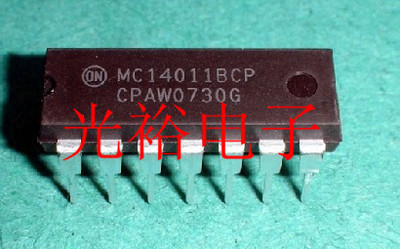 MC14011BCP,MC14011B,MC14011全新现货，保证质量好用，可直拍.