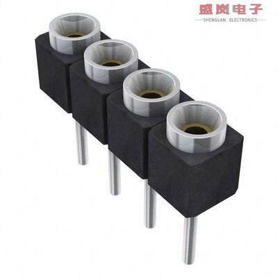 原装正品SS-104-T-2-N[CONN RCPT 4POS 0.1 GOLD PCB]