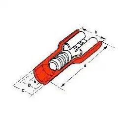 原装正品19005-0001[端子 FEMALE COUPLER INSULATED]