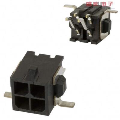 原装正品3-794628-4[CONN HEADER SMD R/A 4POS 3MM]