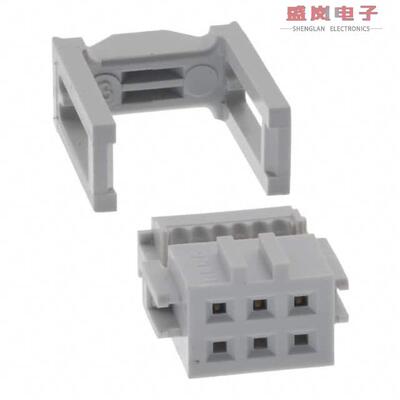 原装正品71600-006LF[CONN RCPT 6POS IDC 28-30AWG GOLD]