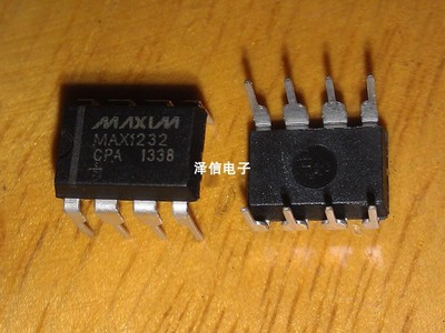 MAX1232CPA DIP8封装 收发器芯片 正品价优现货