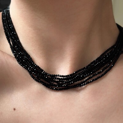 多层项链钛钢神秘暗黑