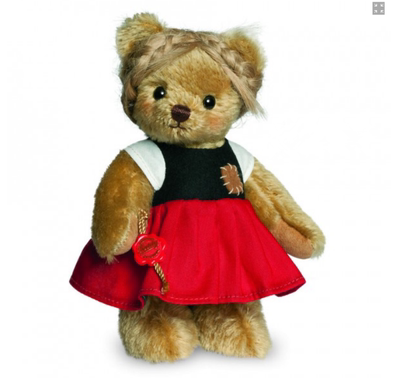 德国正品Hermann 赫曼金发小女Gretel泰迪熊 限量收藏款 现货