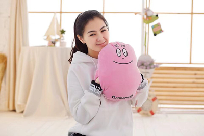 巴巴爸爸靠垫暖手抱枕热水袋