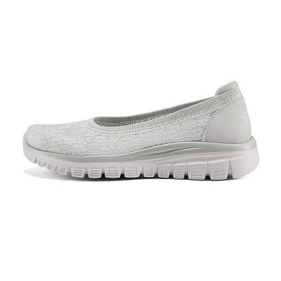 Skechers女子春夏轻盈透气舒适一脚蹬休闲浅口单鞋100961