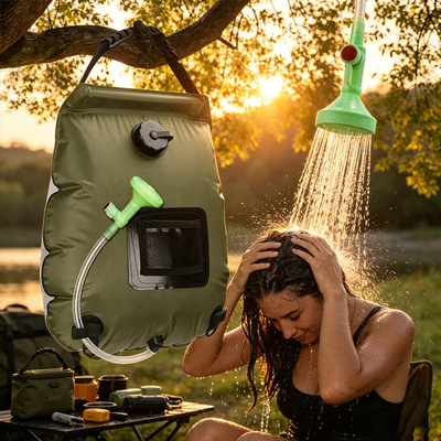 Outdoor Bath Bag户外沐浴袋太阳能聚热20L淋浴袋冲凉洗澡储水袋