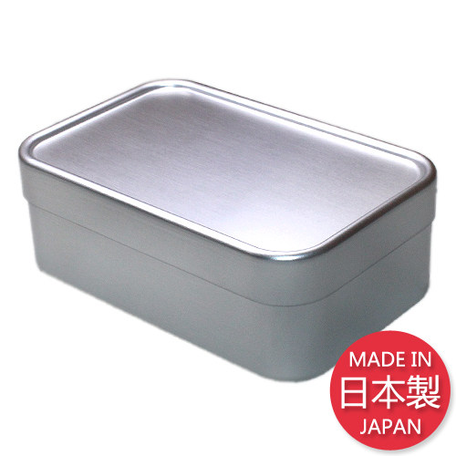 日本制造 美逸品DAIICHI 商务铝合金饭盒便当盒 单层 700ml