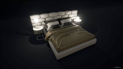 UE4 虚幻4 HQ Modern Furniture Pack 4.12-4.21 现代家具包