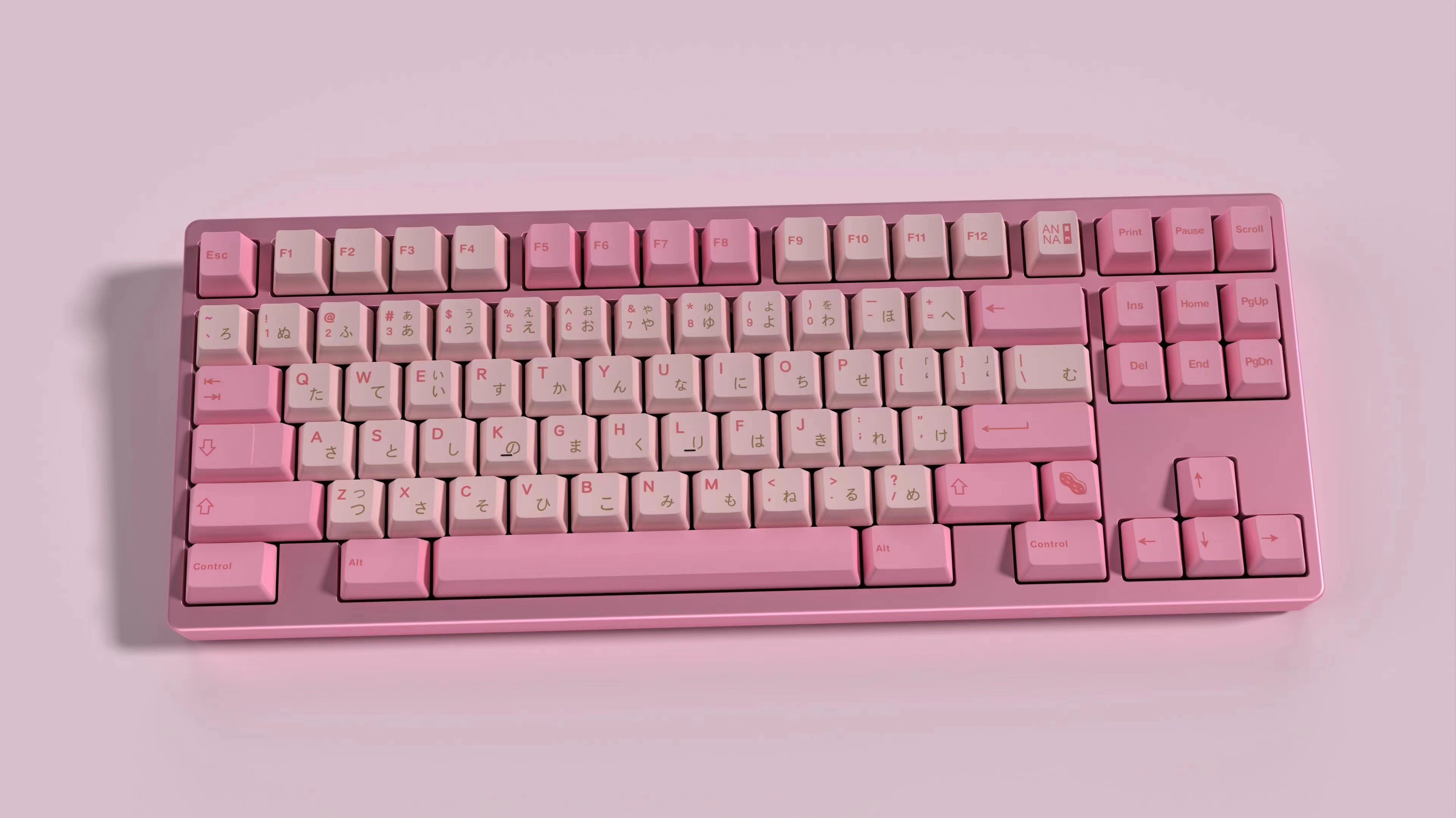 阿尼亚主题机械键盘帽原厂高度pbt键帽68/75/84/87/98/100/键帽_虎窝淘