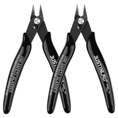 2Pcs Mini Nose Cutting Plier Electrical Wire Cable Cutter  M