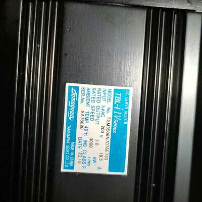 议价多摩川机器人伺服电机TSM3506N70706E733带减速可维修
