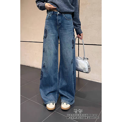 正品代购2025春季新款牛仔裤