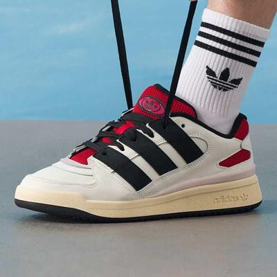 adidas三叶草男女鞋 FORUM 2000百搭运动休闲鞋JI3277 JQ5241