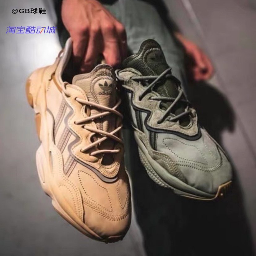 adidas三叶草 OZWEEGO复古老爹鞋 EE6461 EE6462 FZ1962 FZ1955_虎窝淘