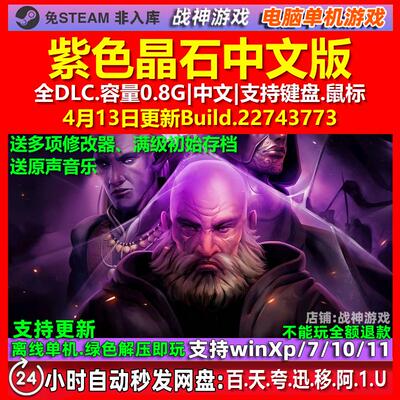 紫色晶石Stoneshard 中文版 全DLC 免steam 电脑PC单机游戏