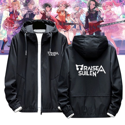 夹克连帽男女情侣可定制夹克