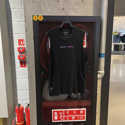 HF6590-010 JORDAN下一站东单运动T恤 AJ JORDAN速干无袖篮球背心