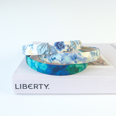 英国Liberty清新碎花纯棉发箍