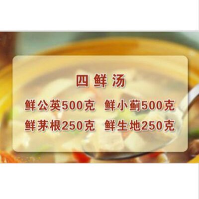 野生南阳蒲公英鲜小蓟茅根小地黄