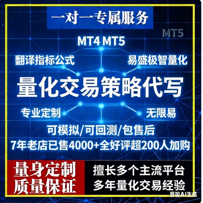 EA策略EA面板MT4量化MT5全自动化辅助定制专拍链接