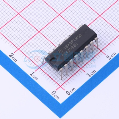 锁存器 CD4099BE PDIP-16 TI/德州 电子元器件配单原装正品