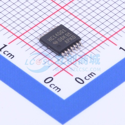 反相器 SN74HC14QPWRQ1 TSSOP-14 TI/德州 电子元件配单原装正品