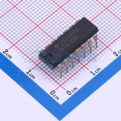 逻辑门 SN74LS08N PDIP-14 TI/德州 电子元器件配单原装正品