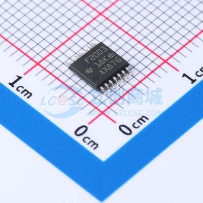 单片机(MCU/MPU/SOC) MSP430F2003IPWR TSSOP-14 TI/德州 元器件