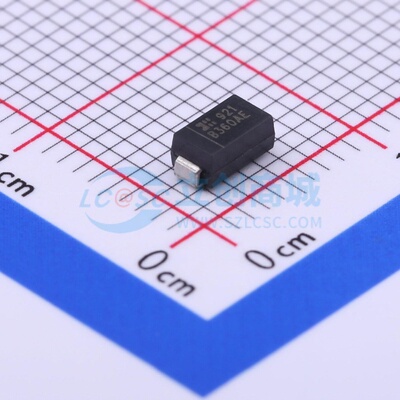 肖特基二极管 B360AE-13 SMA DIODES(美台) 电子元件配单原装正品