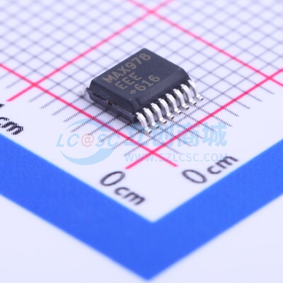 比较器 MAX978EEE+ QSOP-16 MAXIM(美信) 电子元器件配单原装正品