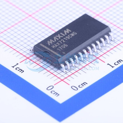 数码管驱动 MAX7219CWG+T SOIC-24 MAXIM(美信) 电子元件原装正品