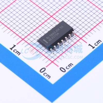 逻辑门 CD74HC4075M SOIC-14 TI/德州 电子元器件配单原装正品