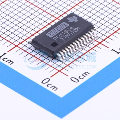 ADC/DAC芯片 PCM1804DBR SSOP-28 TI/德州 电子元件配单原装正品