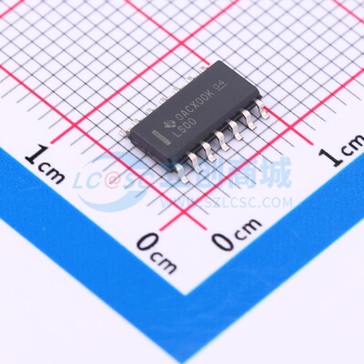 逻辑门 SN74LS00D SOIC-14 TI/德州 电子元器件配单原装正品