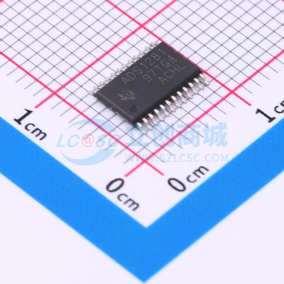 模数转换芯片ADC ADS1281IPW TSSOP-24 TI/德州 电子元件原装正品
