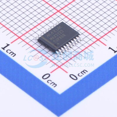 RS232芯片 MAX3223CUP+ TSSOP-20 MAXIM(美信) 电子元件原装正品